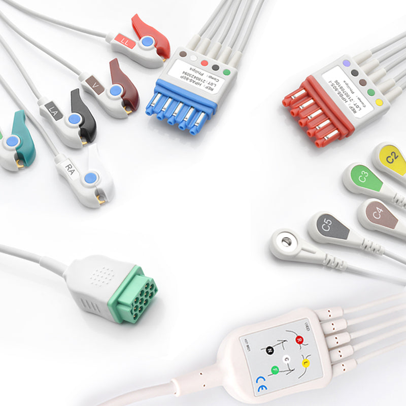 ECG Cables vs. ECG Lead Wires: Connections & Differences – Unimed Medical