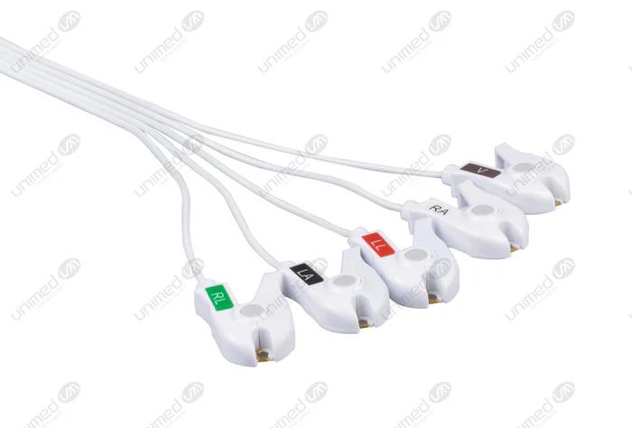Reusable Electrocardiogram Lead Wires from GE and Marquette—AHA 10-Cou ...